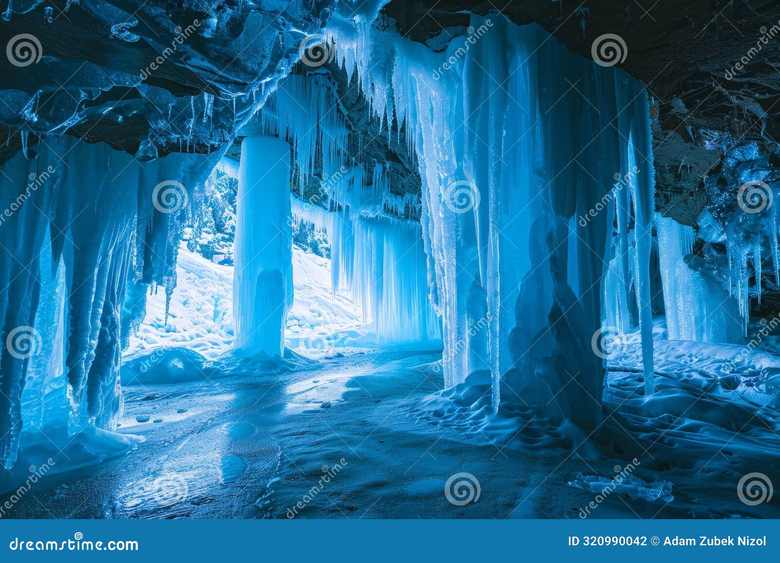 Frozen Cave: A Mysterious Encounter With A Colossal Penguin Monster ...