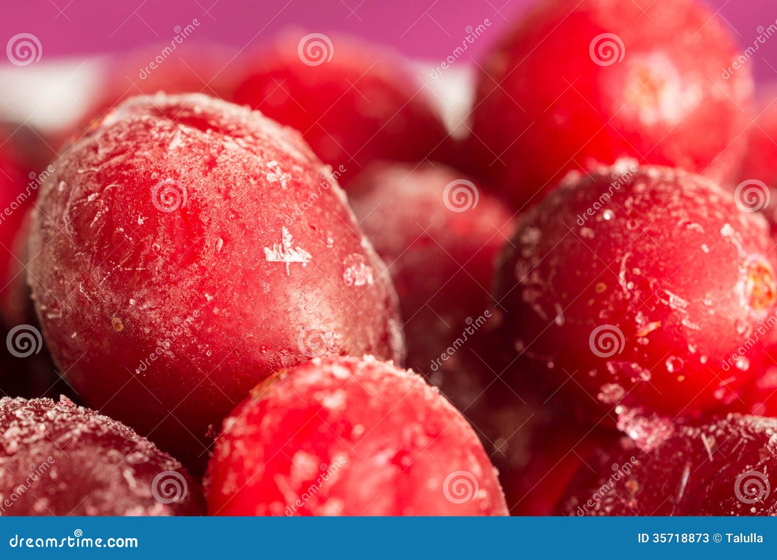 The frozen cranberry stock image. Image of bright, freshness - 35718873