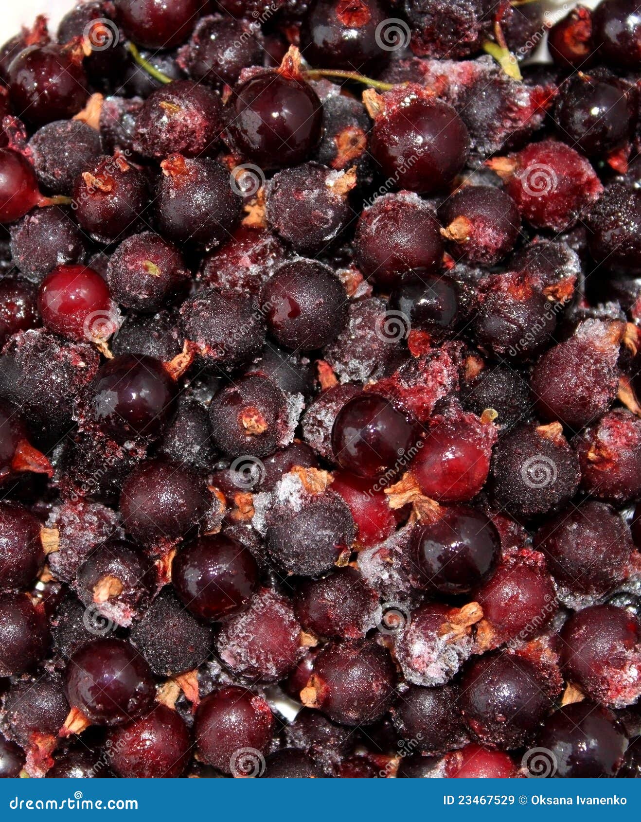 Frozen currants stock image. Image of vitamin, product - 23467529