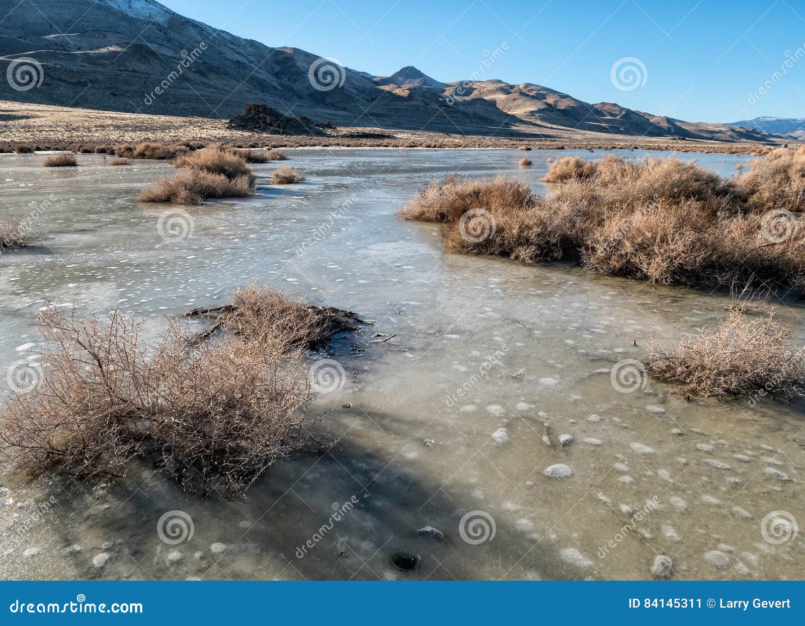 Frozen desert stock image. Image of colorful, freeze - 84145311