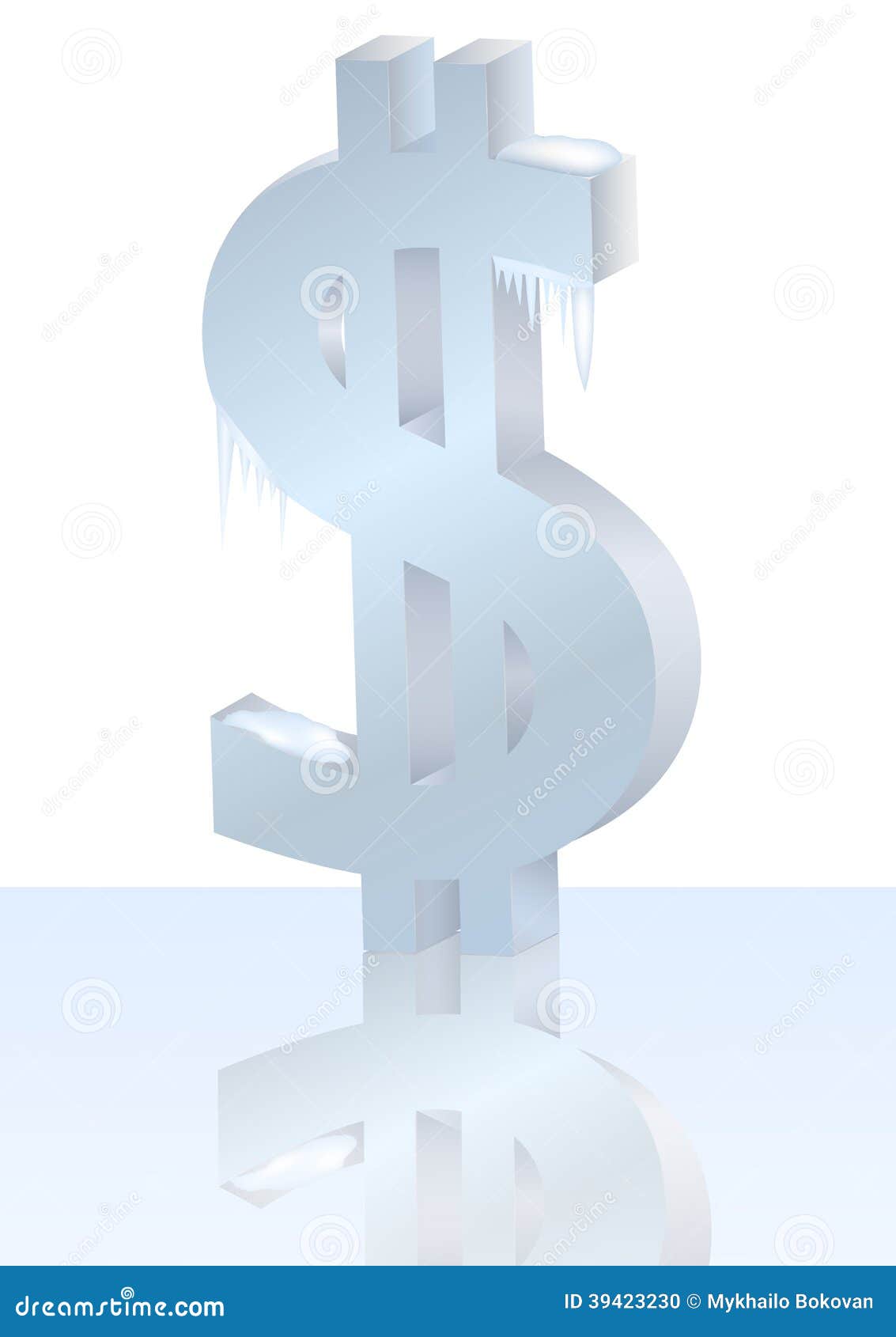 Frozen Dollar Sign Stock Illustrations – 140 Frozen Dollar Sign Stock ...