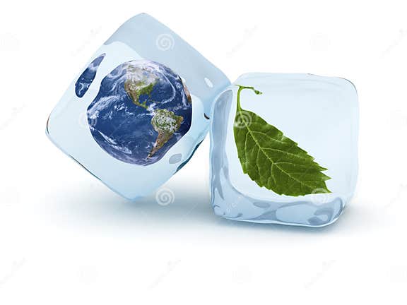 Frozen Earth stock illustration. Illustration of ecology - 19514729