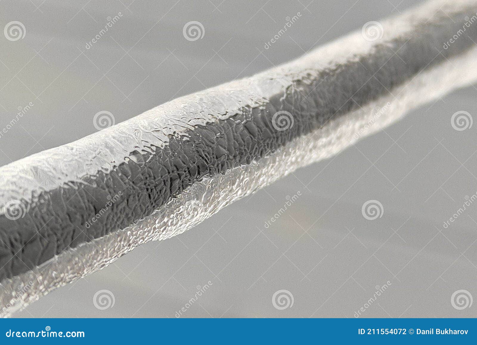 Frozen Electrical Lines For Railroad Stock Photo | CartoonDealer.com ...