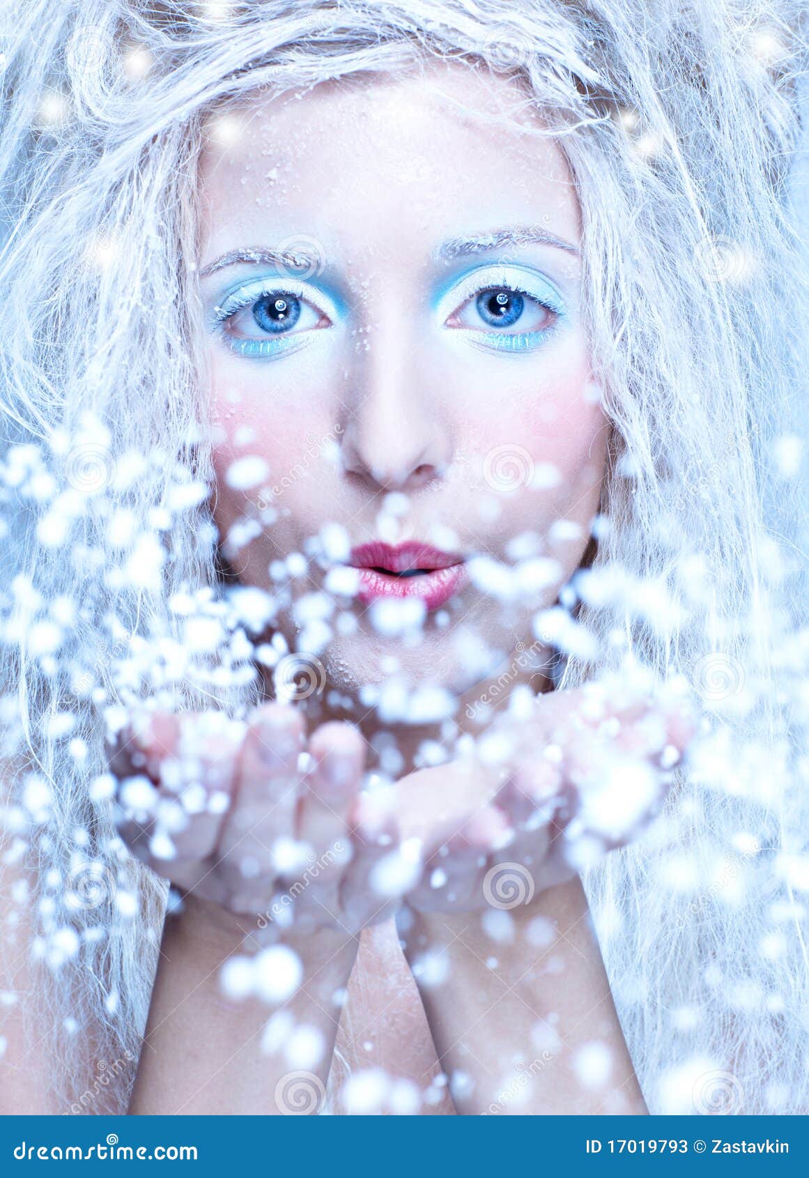 Frozen fairy stock image. Image of lady, beautiful, caucasian - 17019793