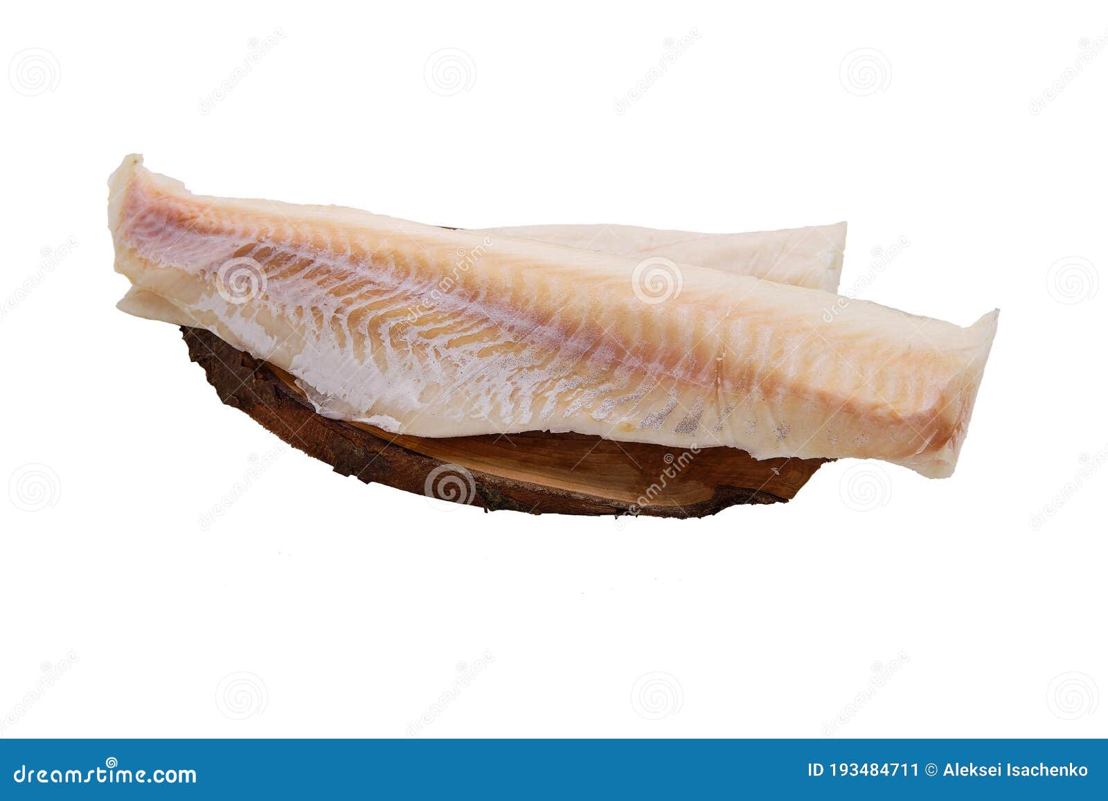 Frozen Fillet of Cod Isolated on White Stock Image - Image of fresh ...