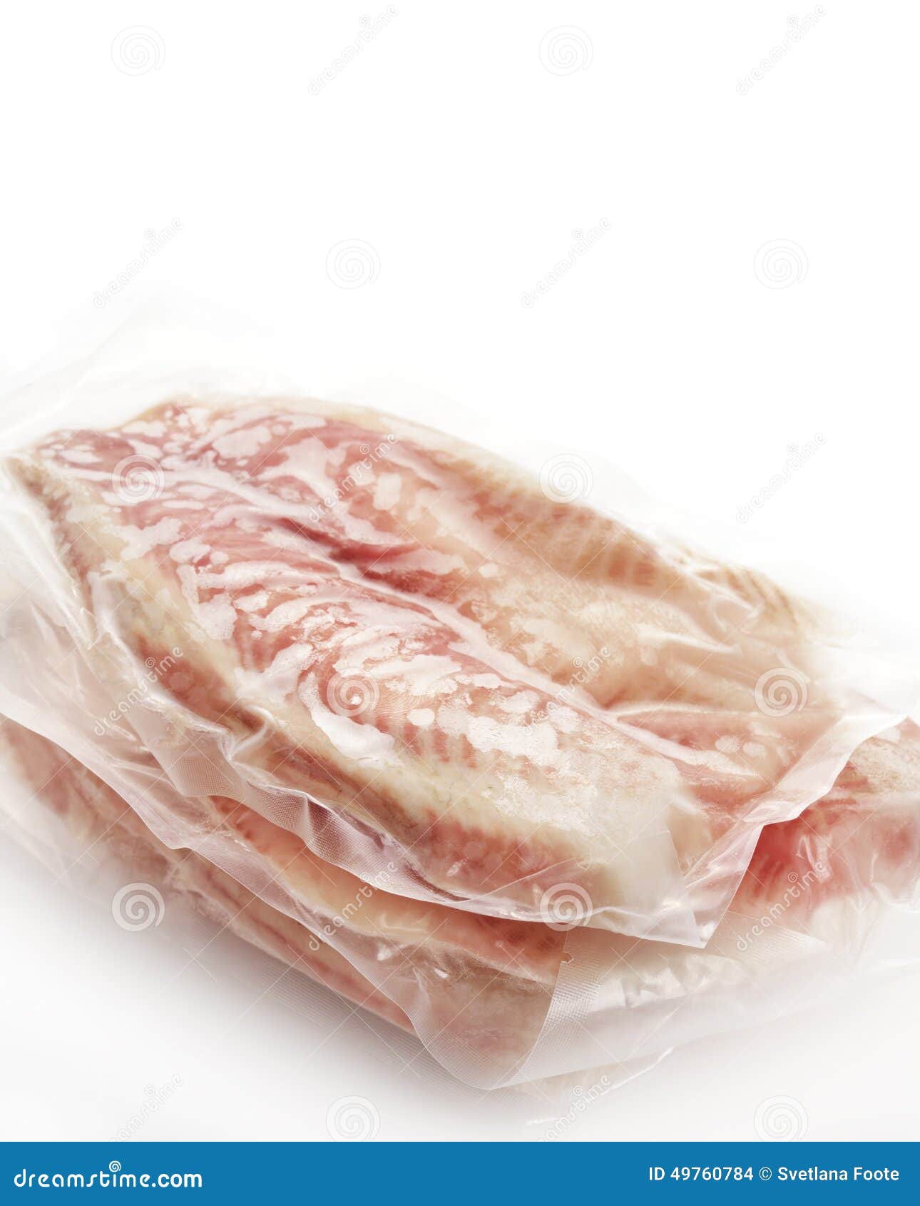 Frozen Fish Fillets stock photo. Image of healthy, closeup - 49760784
