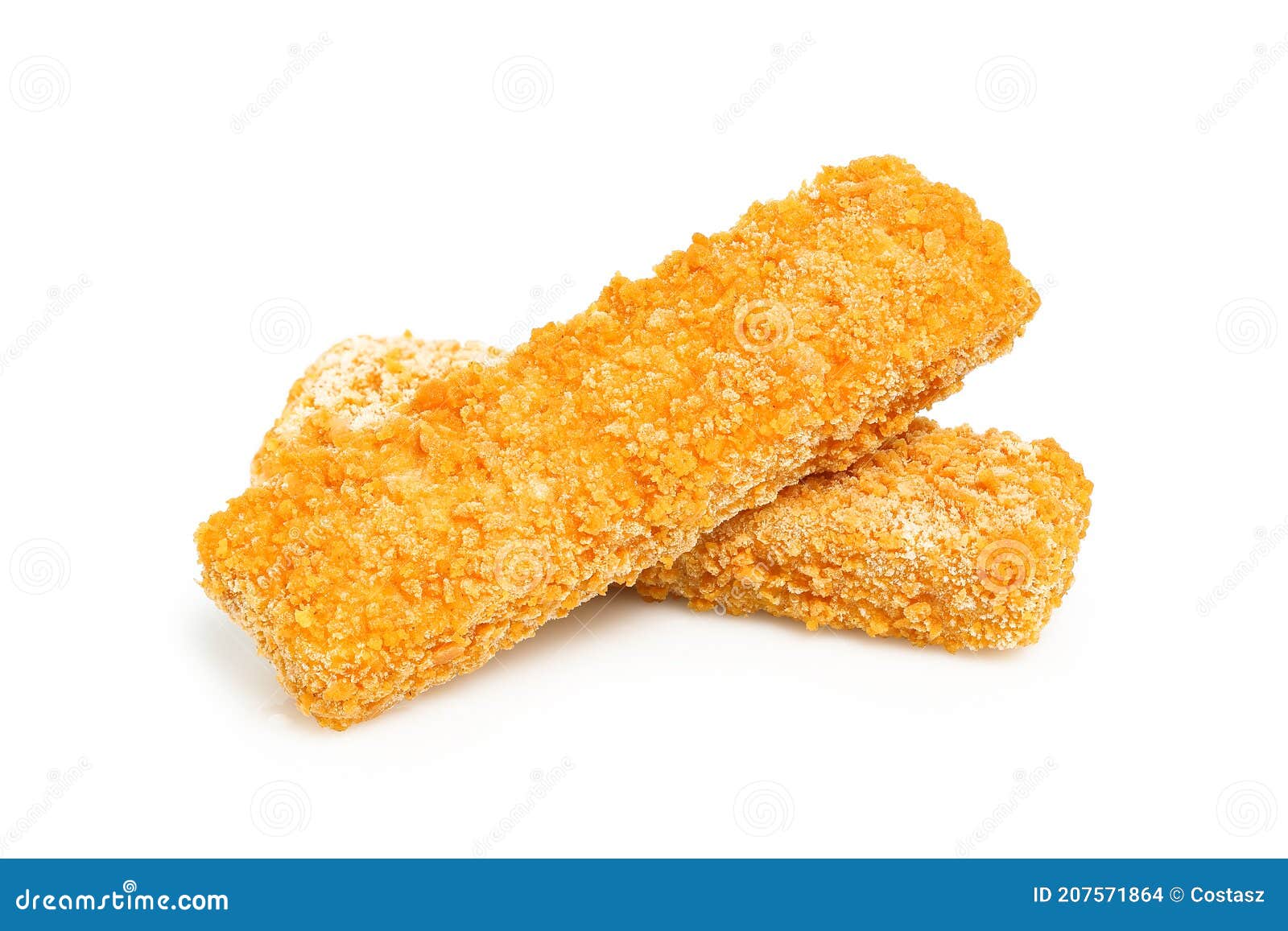 Frozen fish sticks stock photo. Image of snack, fast - 207571864