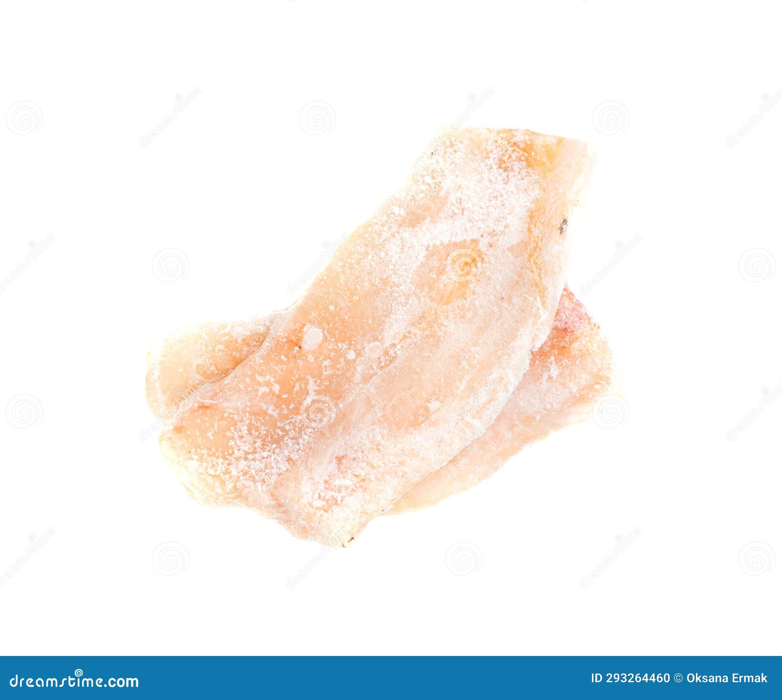 Frozen Fish, White Cod Fillet, Frozen Pollock Meat Stock Photo - Image ...