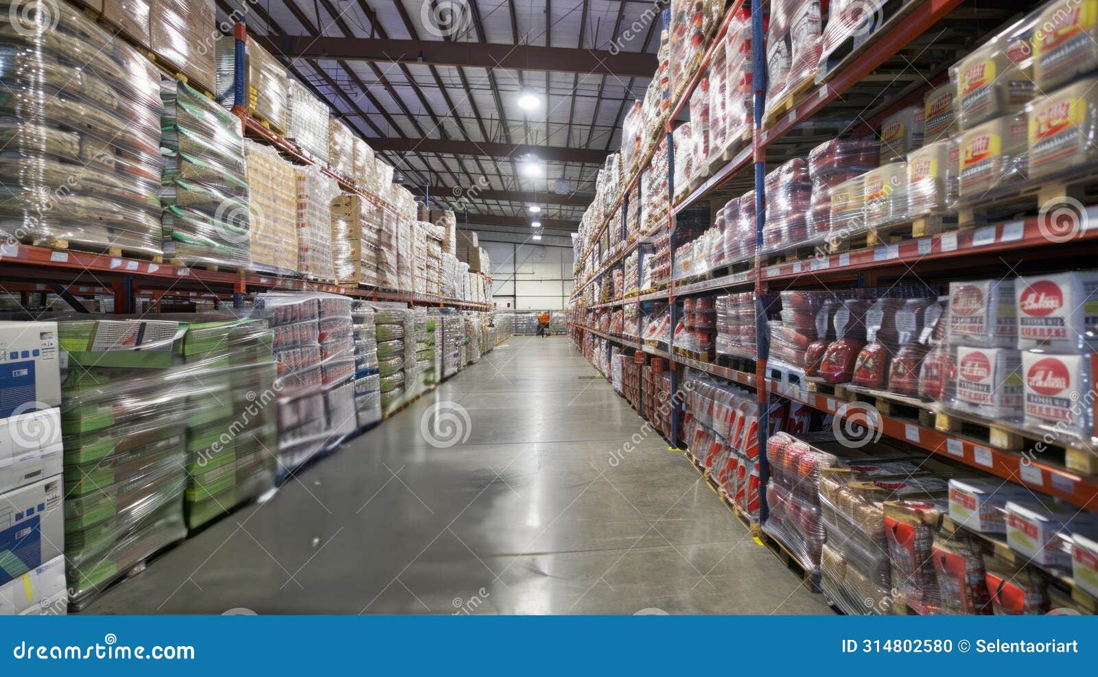 Automated Frozen Food Cold Storage Warehouse Optimizing Efficiency And ...