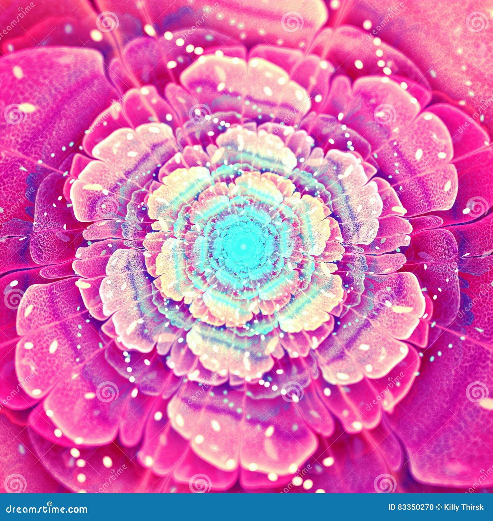 Frozen Fractal stock photo. Image of blur, artwork, count - 83350270