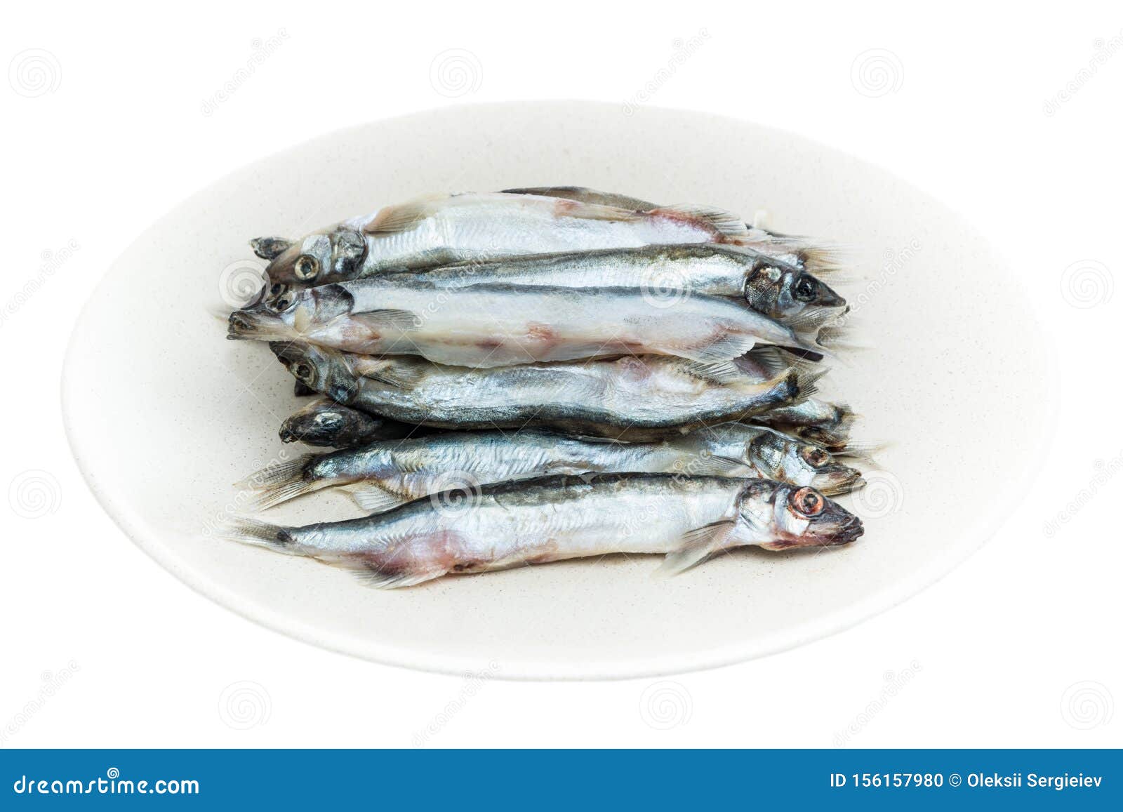 Frozen and Freshly Caught Capelin Closeup Stock Photo - Image of meal ...