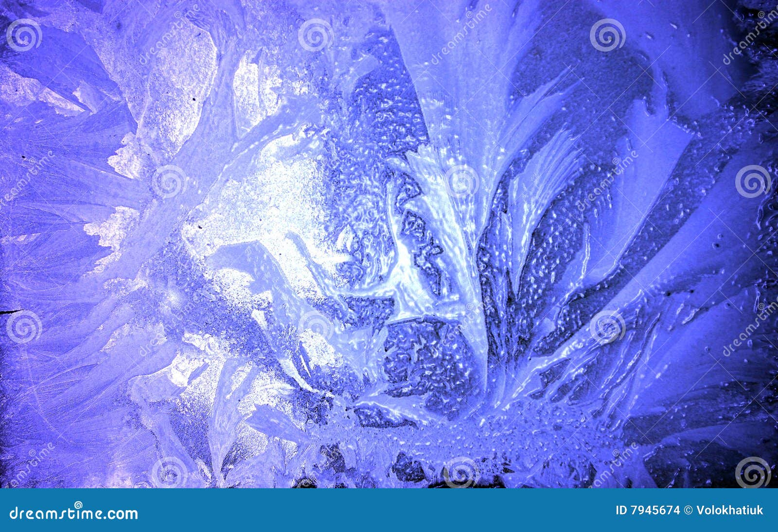 Frozen Glass Picture. Image: 7945674