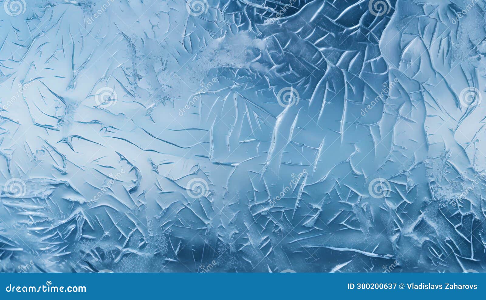 Frozen Glass Texture with Transparent Ice Patterns Stock Illustration - Illustration of light ...