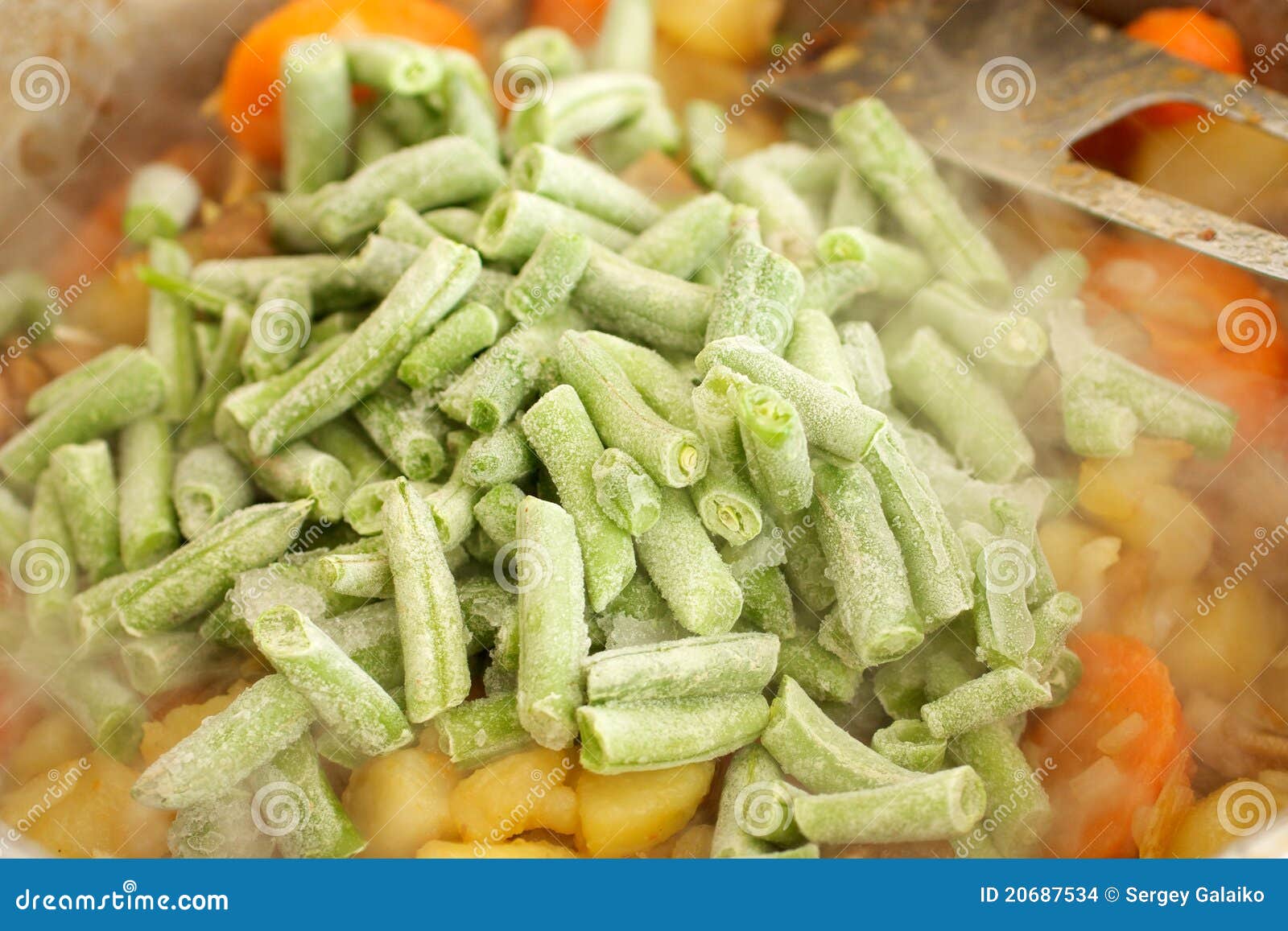 Frozen Green Beans Stock Images - Image: 20687534