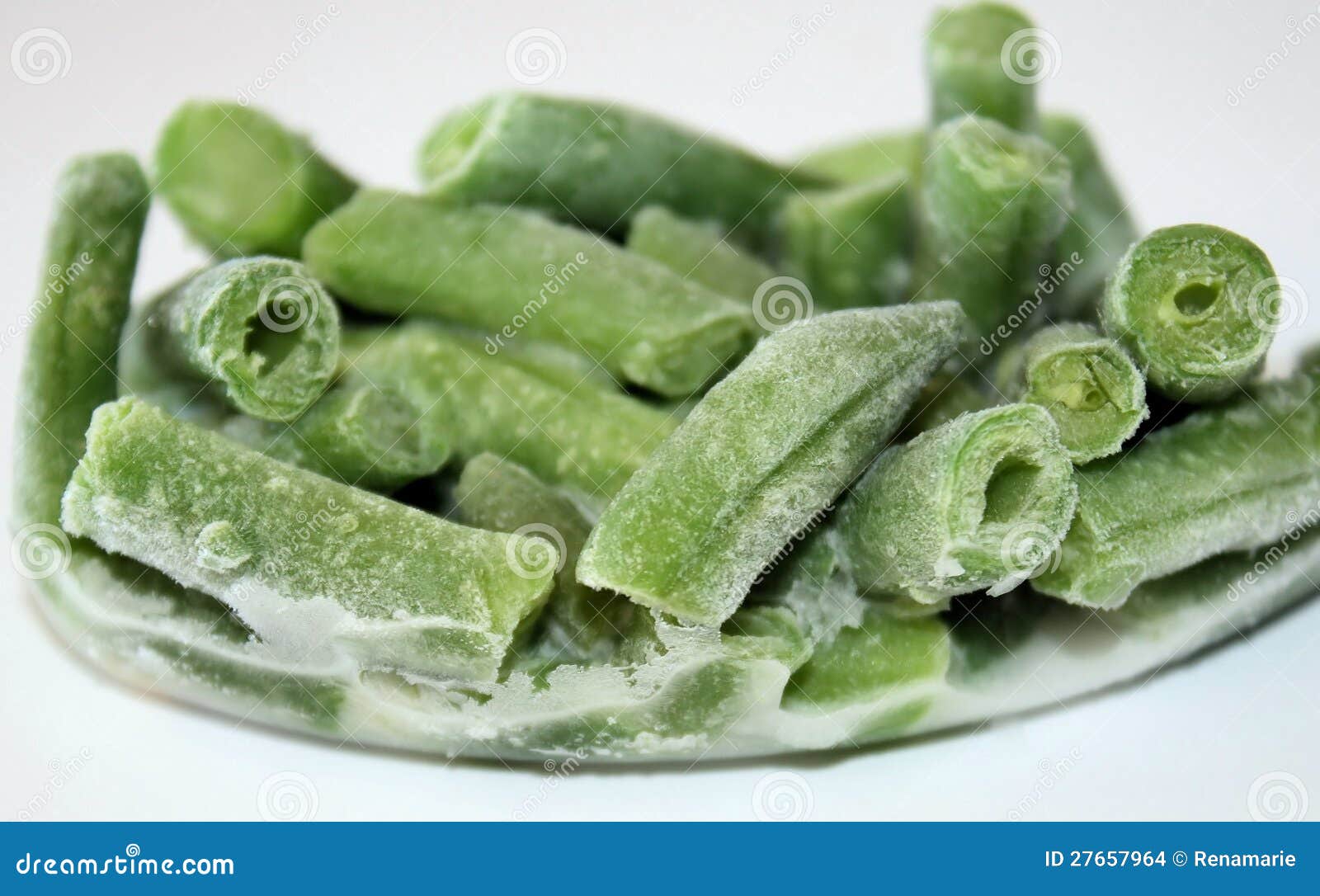 Frozen Green Beans stock photo. Image of serving, closeup - 27657964