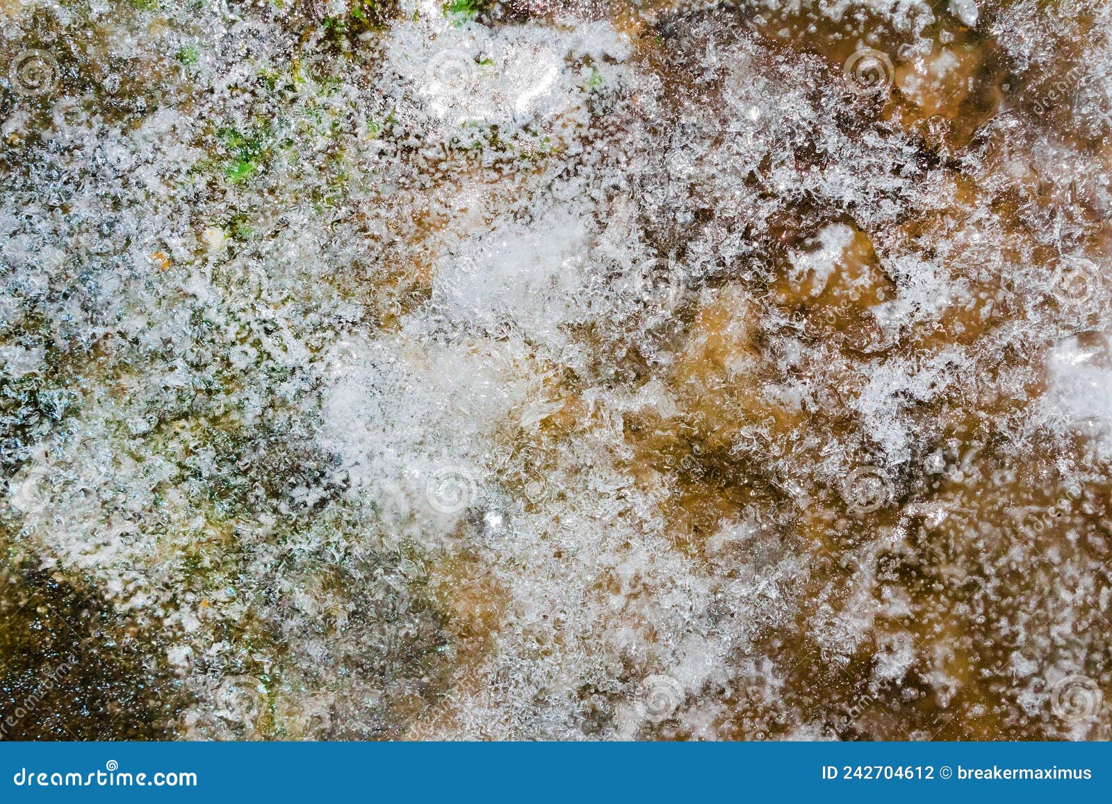 Frozen Ground Texture Background Stock Photo - Image of crystal, frozen ...