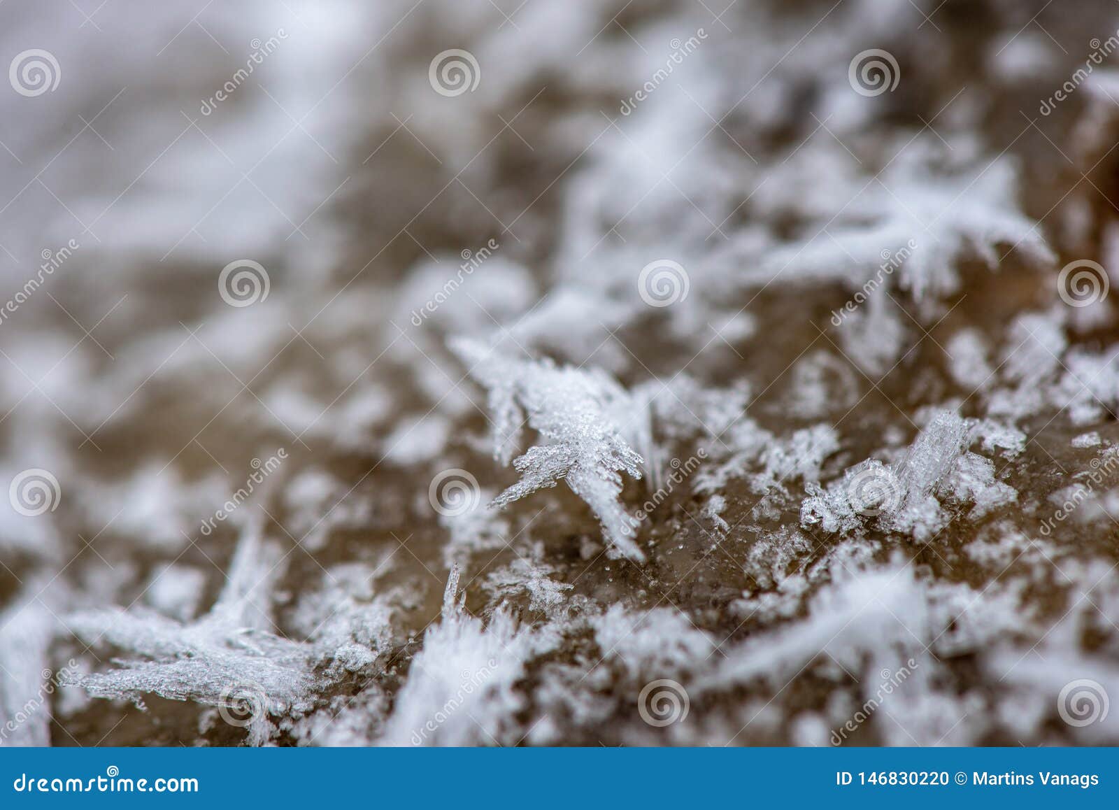 Frozen Ground Texture in Winter Countryside Stock Photo - Image of ...