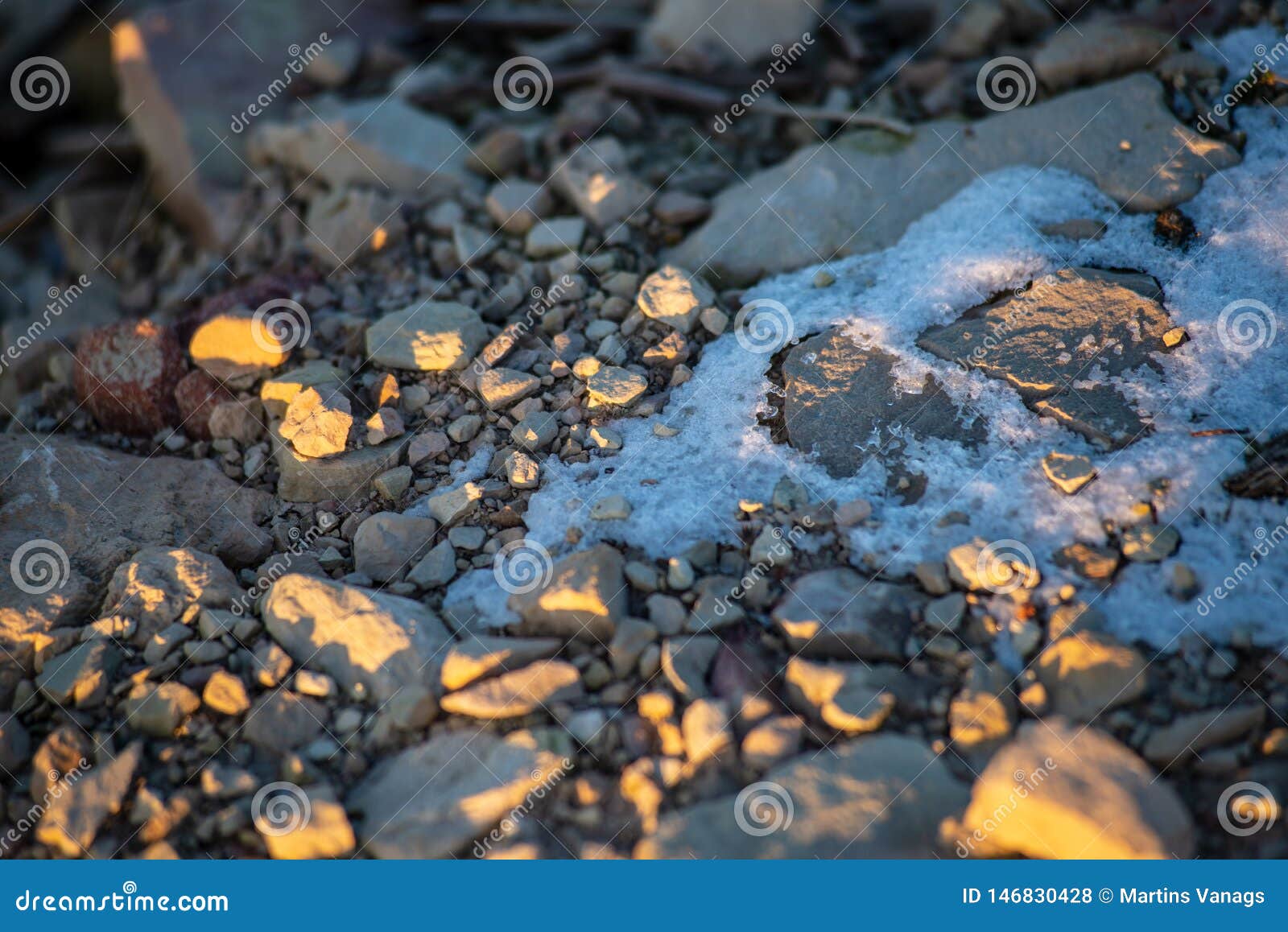 Frozen Ground Texture in Winter Countryside Stock Photo - Image of ...