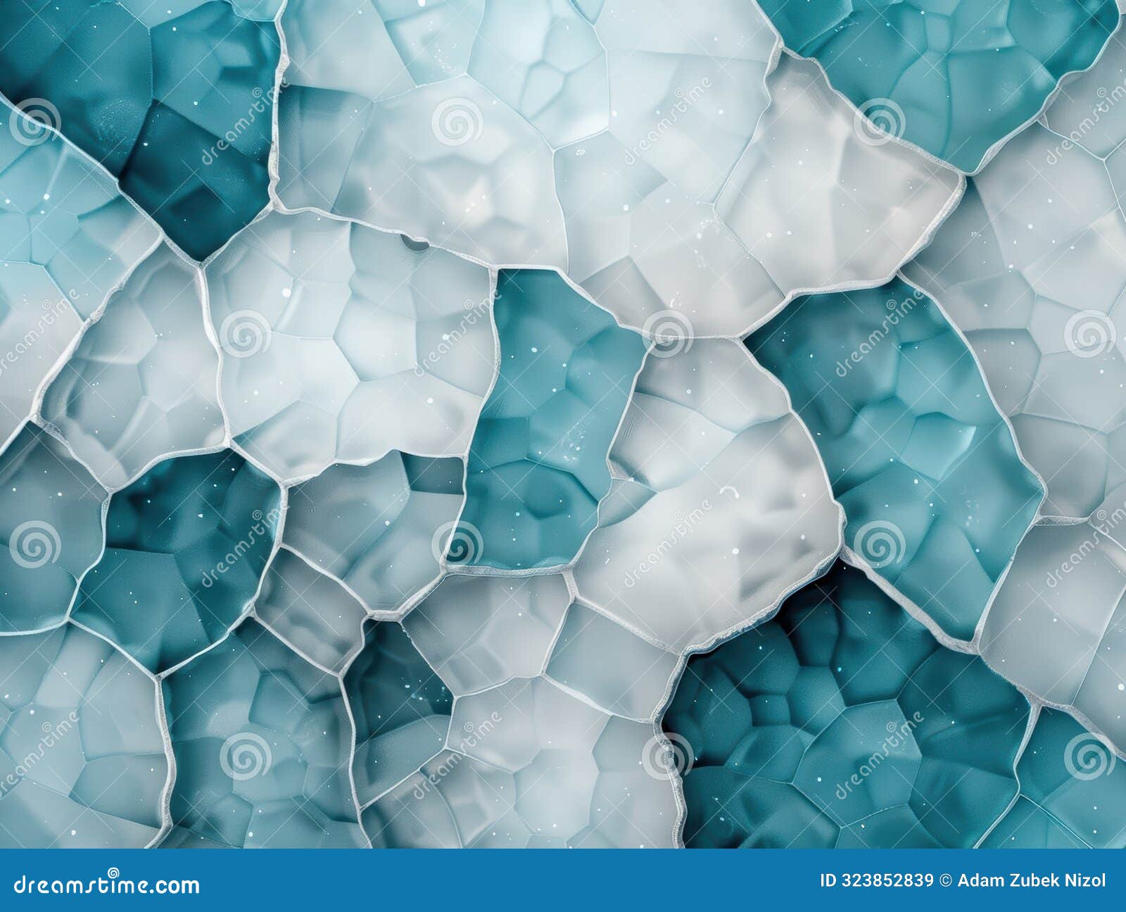 Frozen Ice Crystal Abstract Background Stock Illustration ...