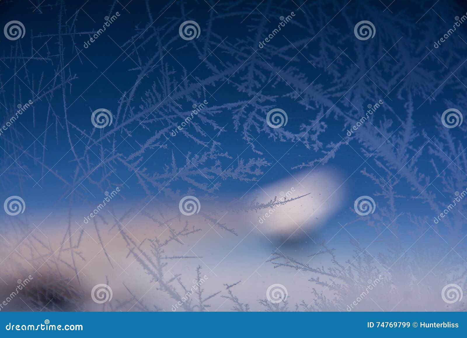 Frozen Ice Crystals on the Inside Window Airplane Stock Image - Image ...