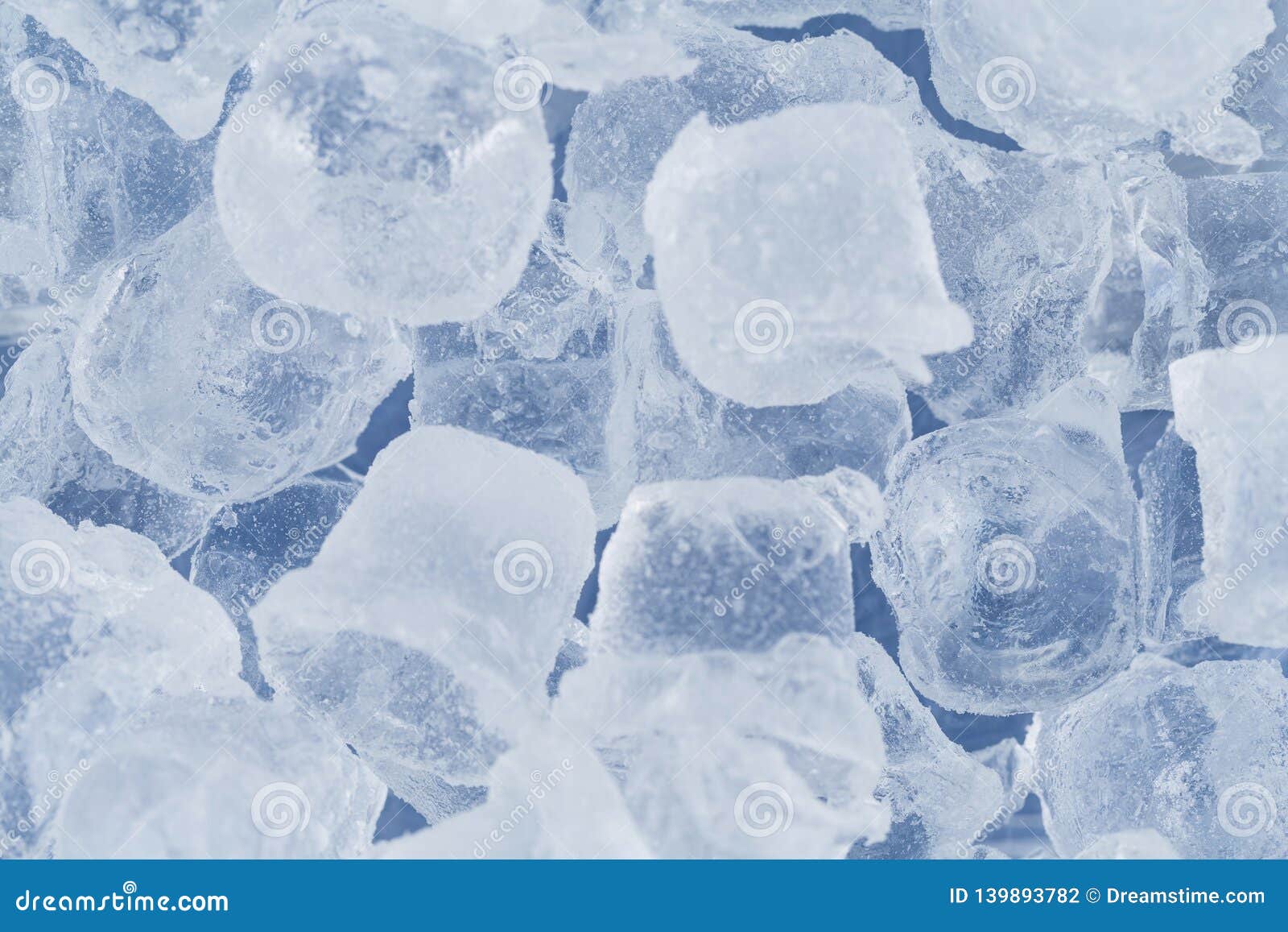 Frozen Ice Cubes for Cocktails. Background with Ice Cubes Stock Photo ...