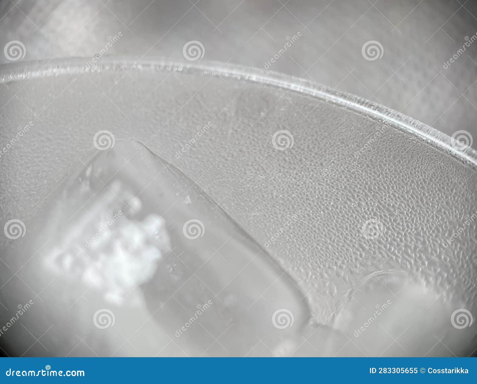 Ice cubes in macro view stock image. Image of frost - 283305655