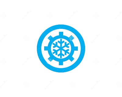 Frozen Ice Logo Design Template Stock Vector - Illustration of mobile ...