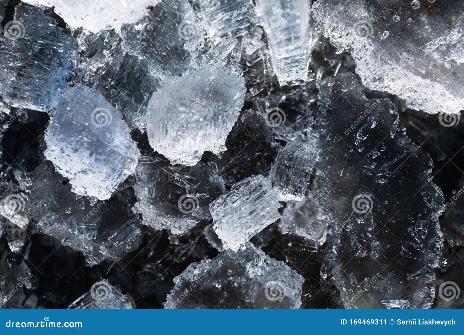 Frozen ice texture stock image. Image of clear, cool - 169469311