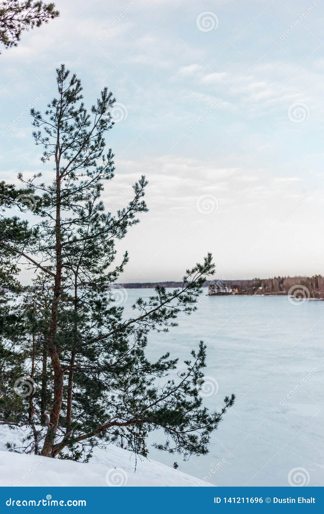 Frozen Lake in Finland during Spring Stock Photo - Image of finland ...
