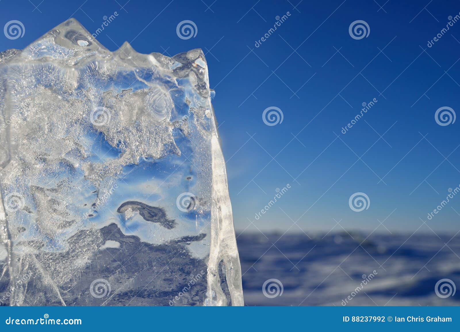 Frozen Lake stock photo. Image of frozen, canada, snow - 88237992