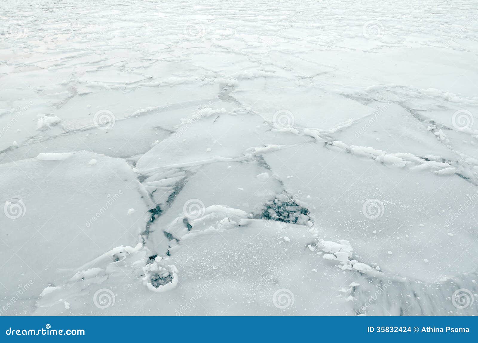 Frozen lake surface stock photo. Image of season, snow - 35832424