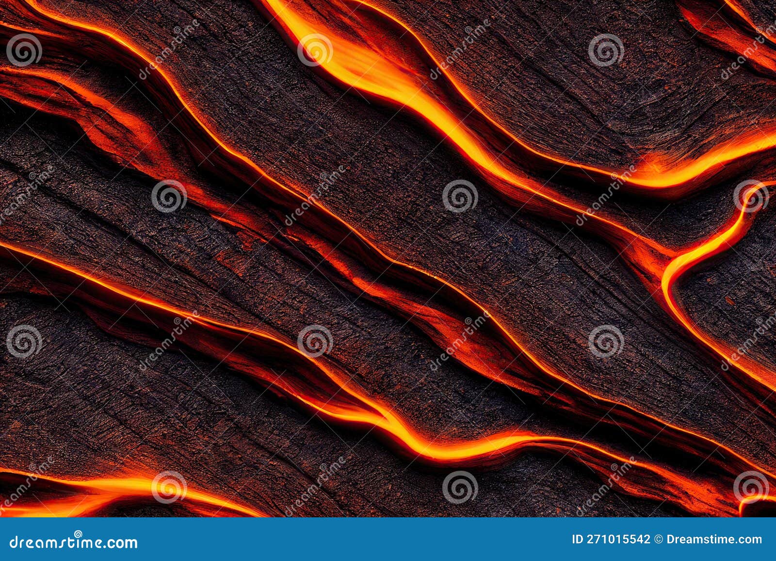 Frozen Lava Shapes Texture of Original Abstract Look Stock Photo ...