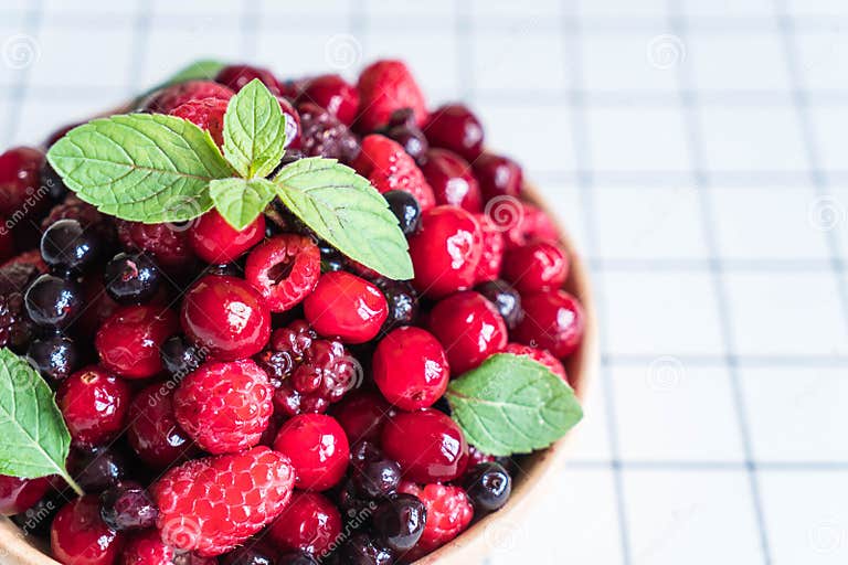 Frozen mixed berry stock photo. Image of frozen, raspberry - 93921938