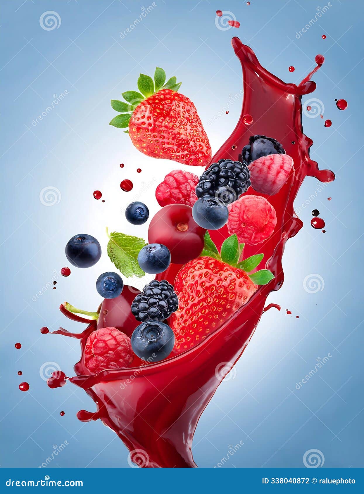 Frozen In Motion: A Watercolor Depiction Of A Waterfall AI Generated ...