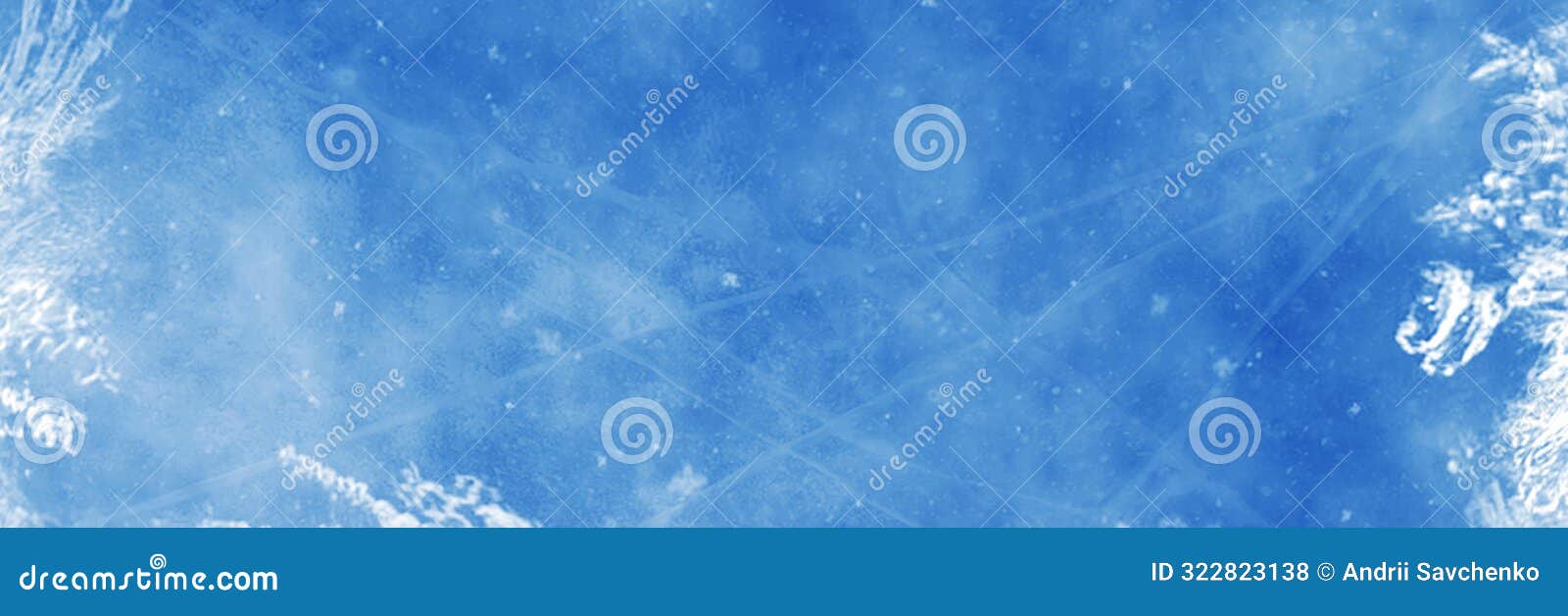 Frozen Pattern on Winter Window. Blue Ice Winter Background, Texture ...