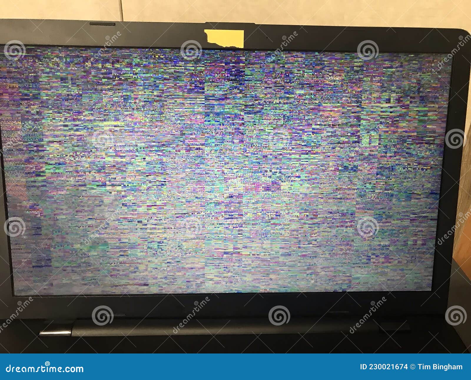 Frozen and Pixelated Screen Stock Photo - Image of purple, damage ...