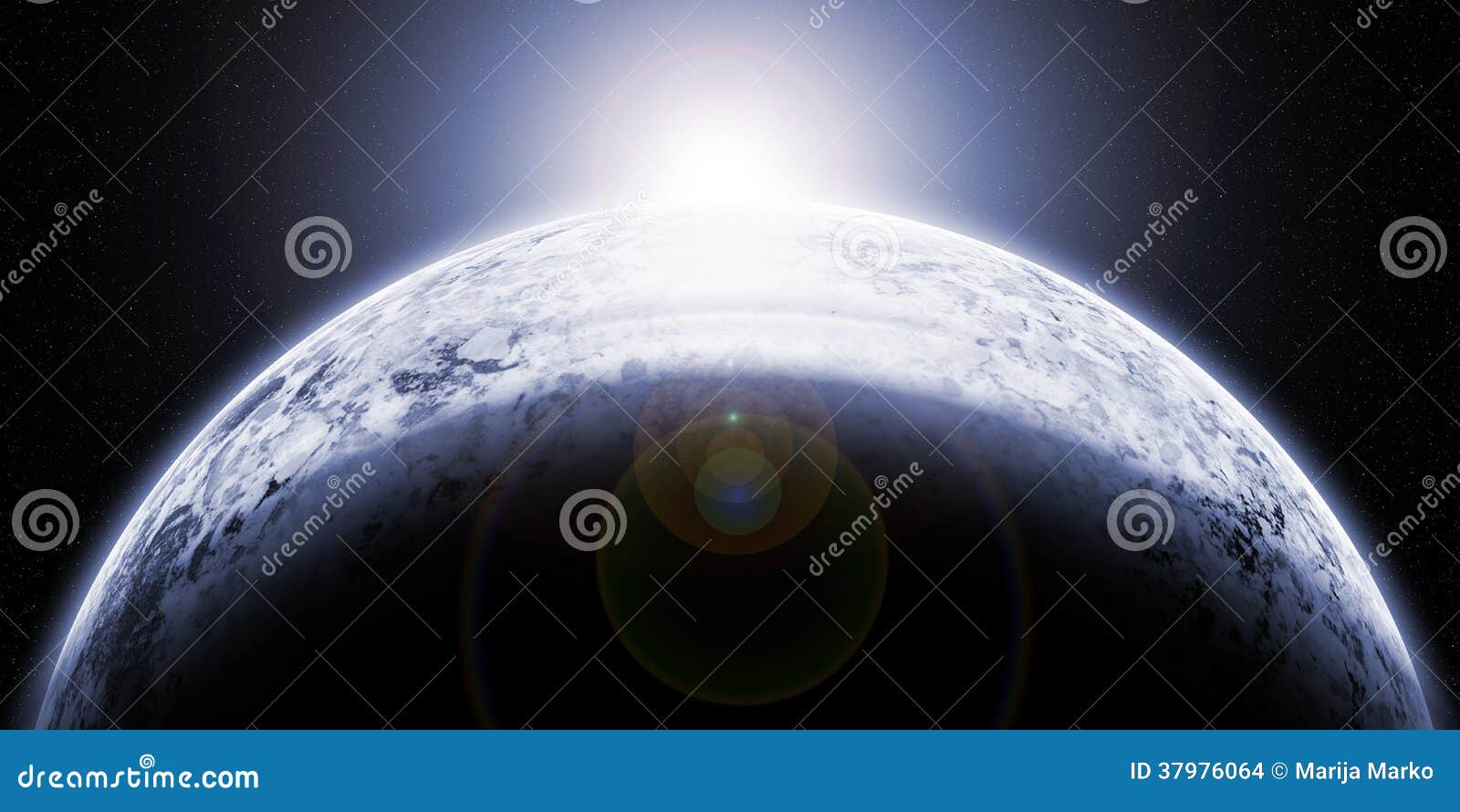 Frozen Planet Texture 3D Panorama 360 Degrees Stock Photo ...
