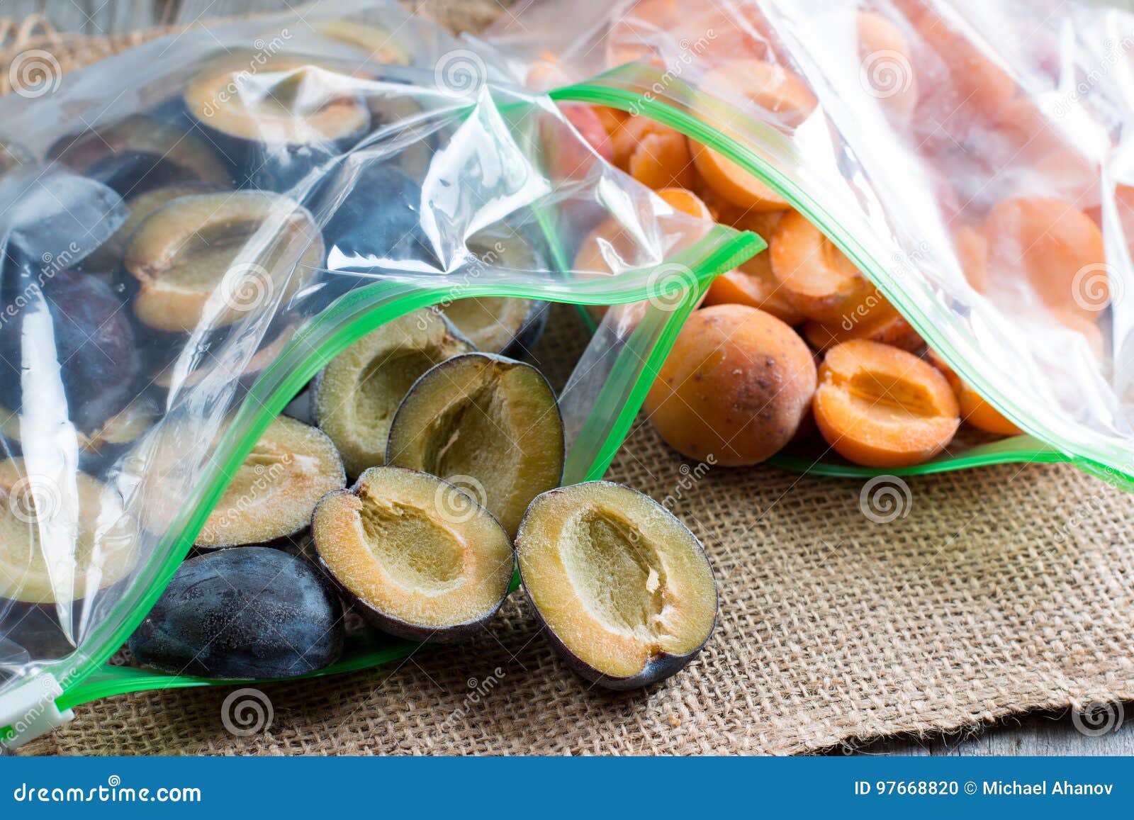 Frozen Plums Stock Photography | CartoonDealer.com #51182636