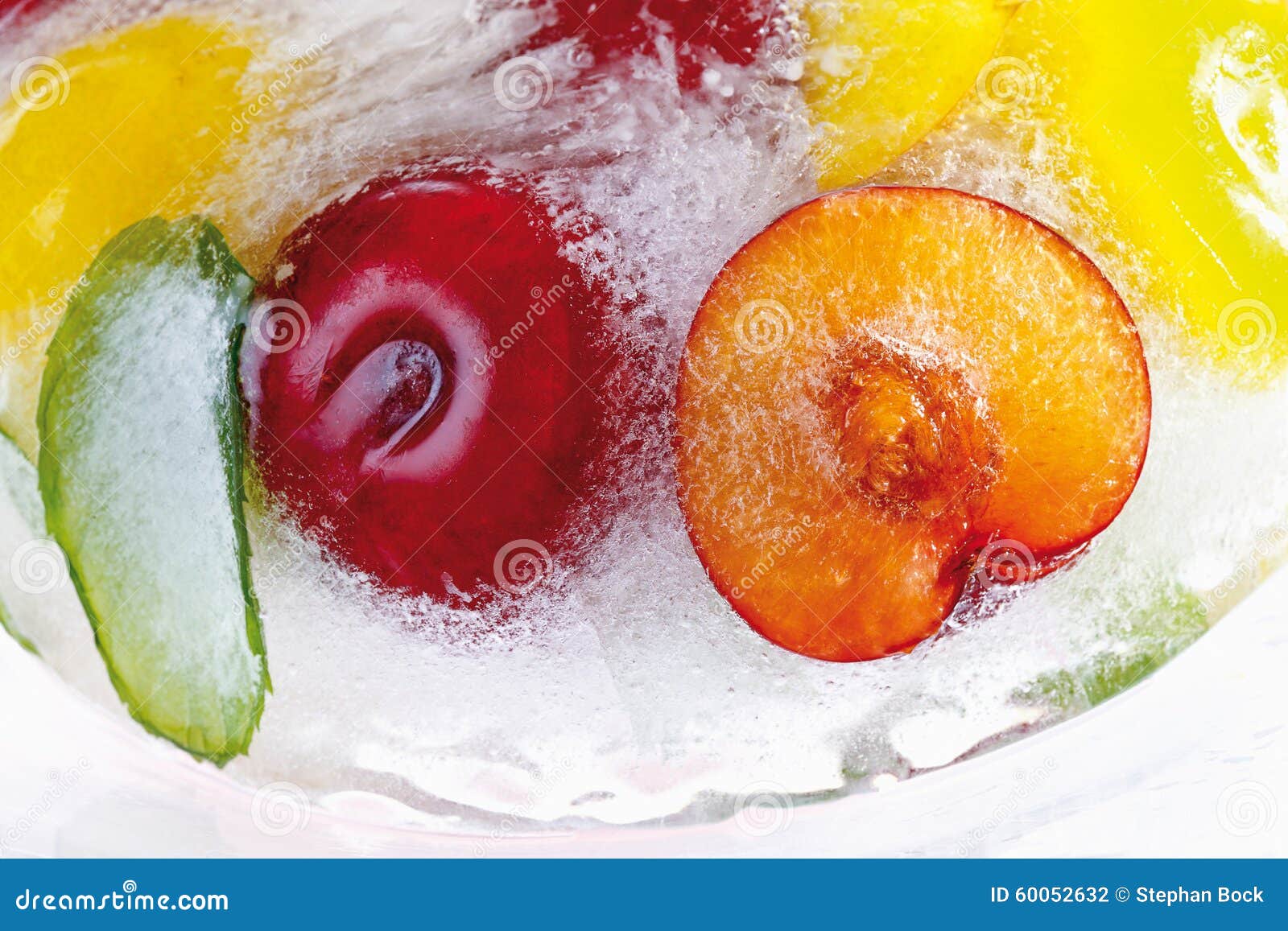 Frozen plums stock photo. Image of nutrition, yellow - 60052632