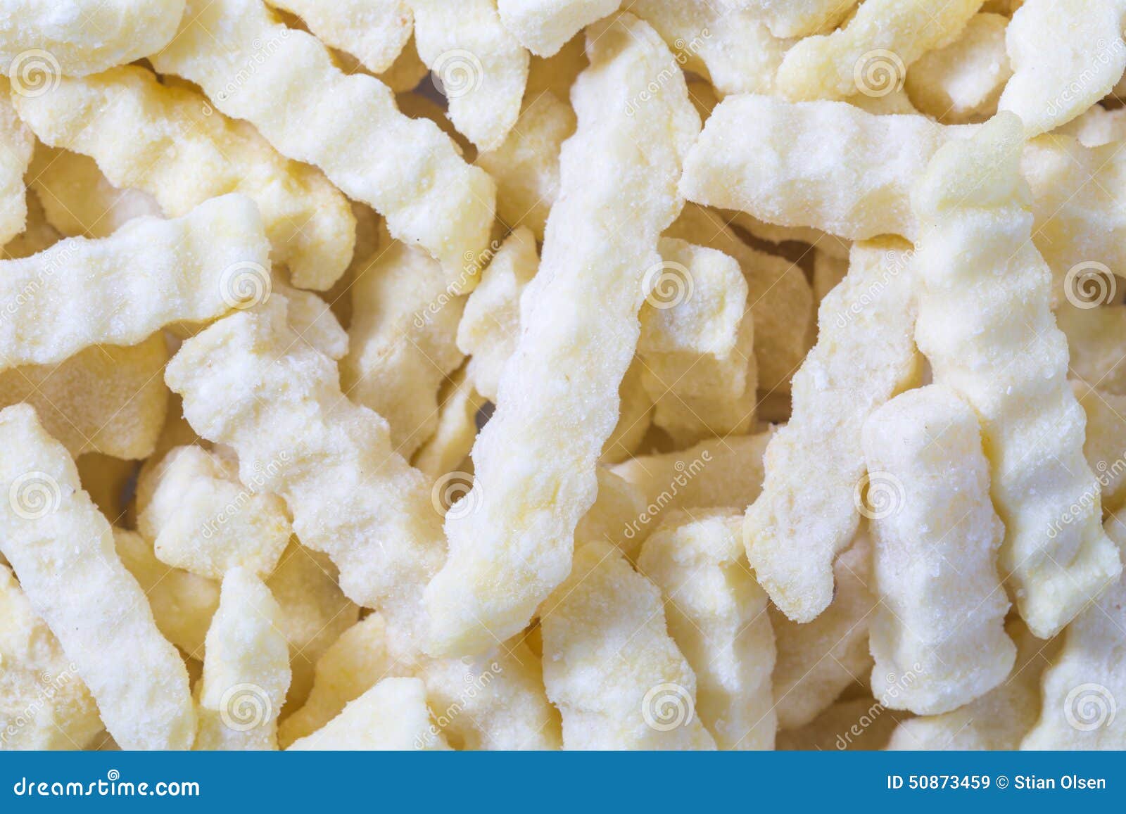 Frozen pommes frites stock image. Image of fresh, uncooked - 50873459