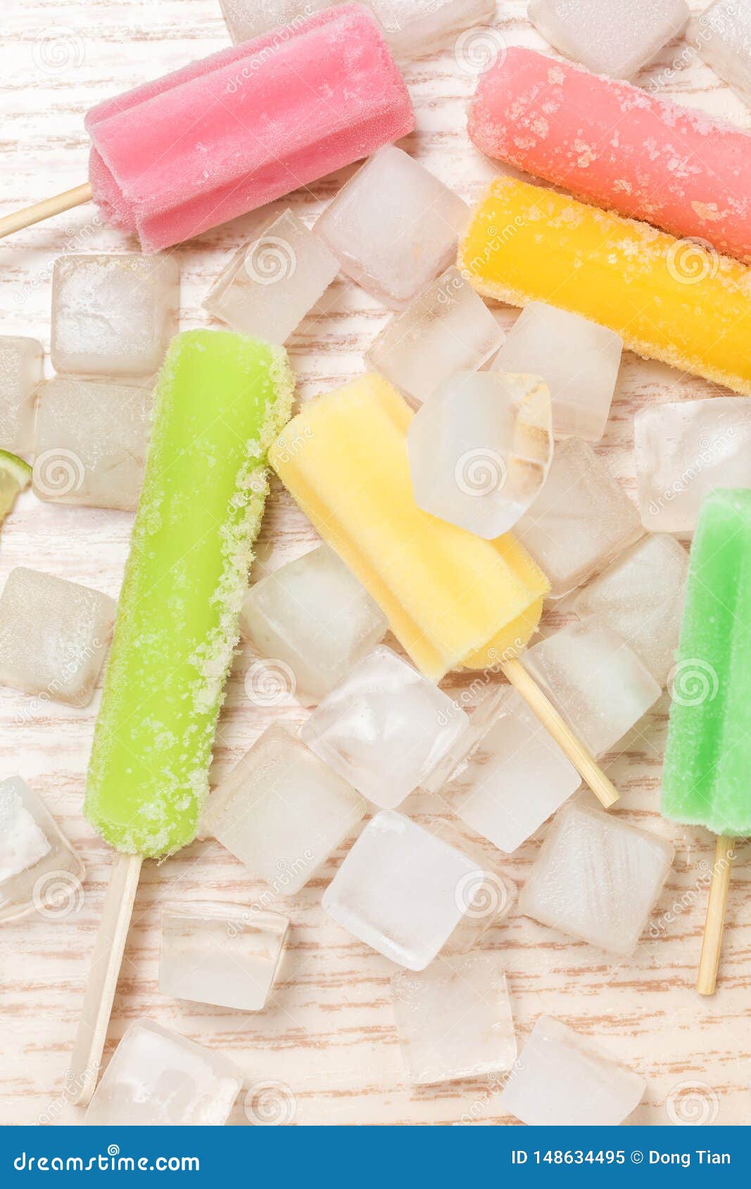 Frozen popsicles stock image. Image of fresh, popsicle - 148634495