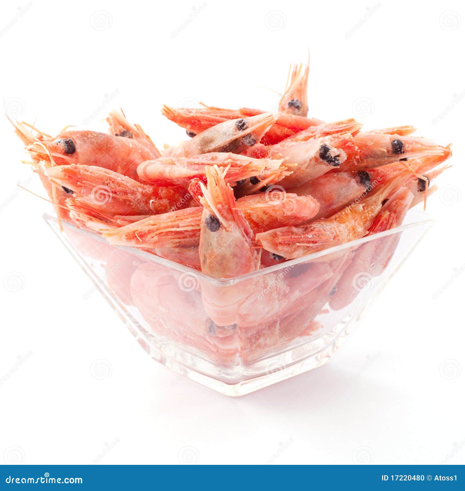 Frozen prawn stock photo. Image of food, fish, close - 17220480