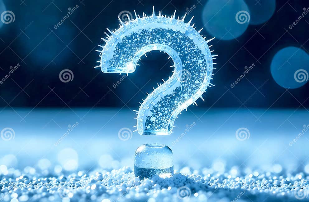Exploring the Symbolism of a Frozen Question Mark Amid Challenges and ...