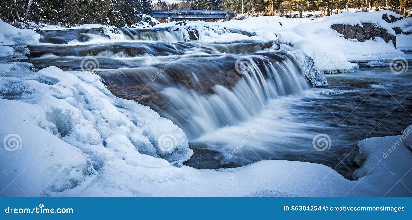 Frozen River Picture. Image: 86304254