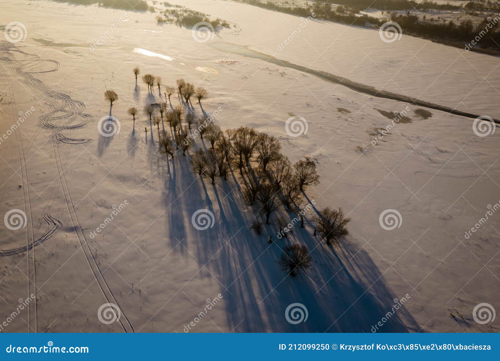 Frozen River Bug in the Morning Stock Photo - Image of view, goldenhour ...