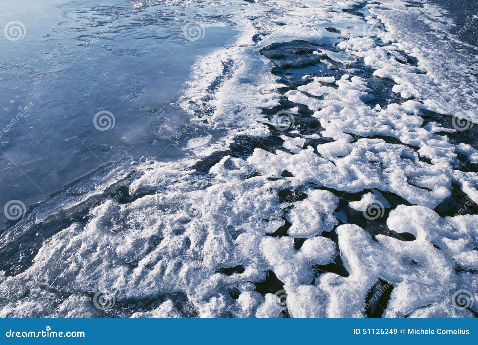 Beside the Frozen River stock image. Image of alaska - 51126249