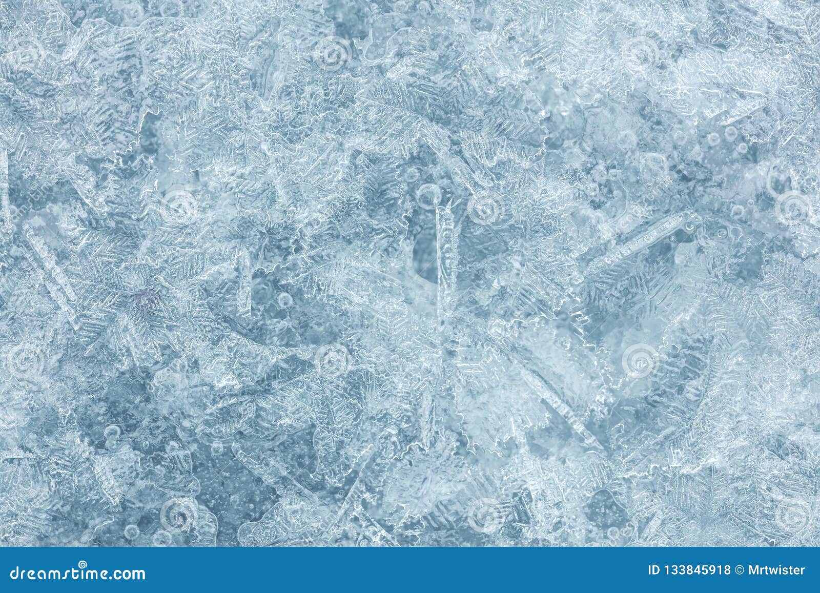 Frozen River Surface for Texture Background. Melting Ice Texture Stock ...