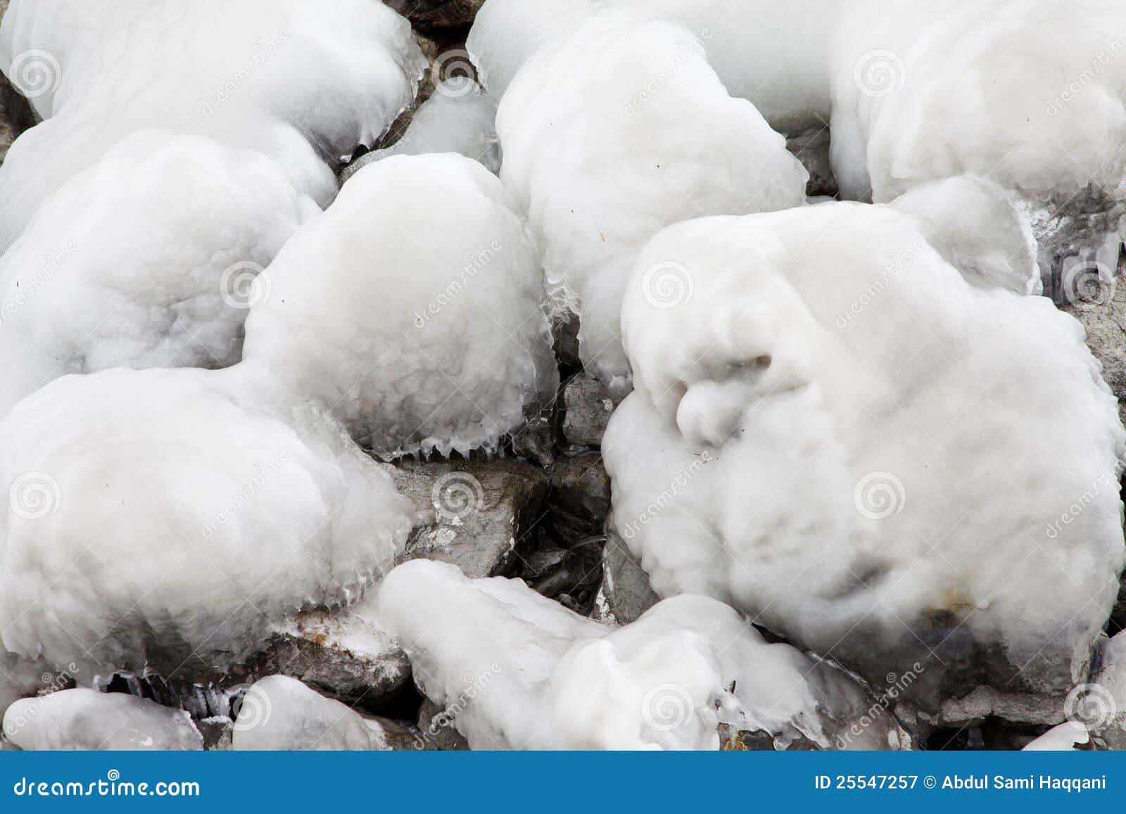 Frozen rocks stock image. Image of lakefront, cold, outdoors - 25547257