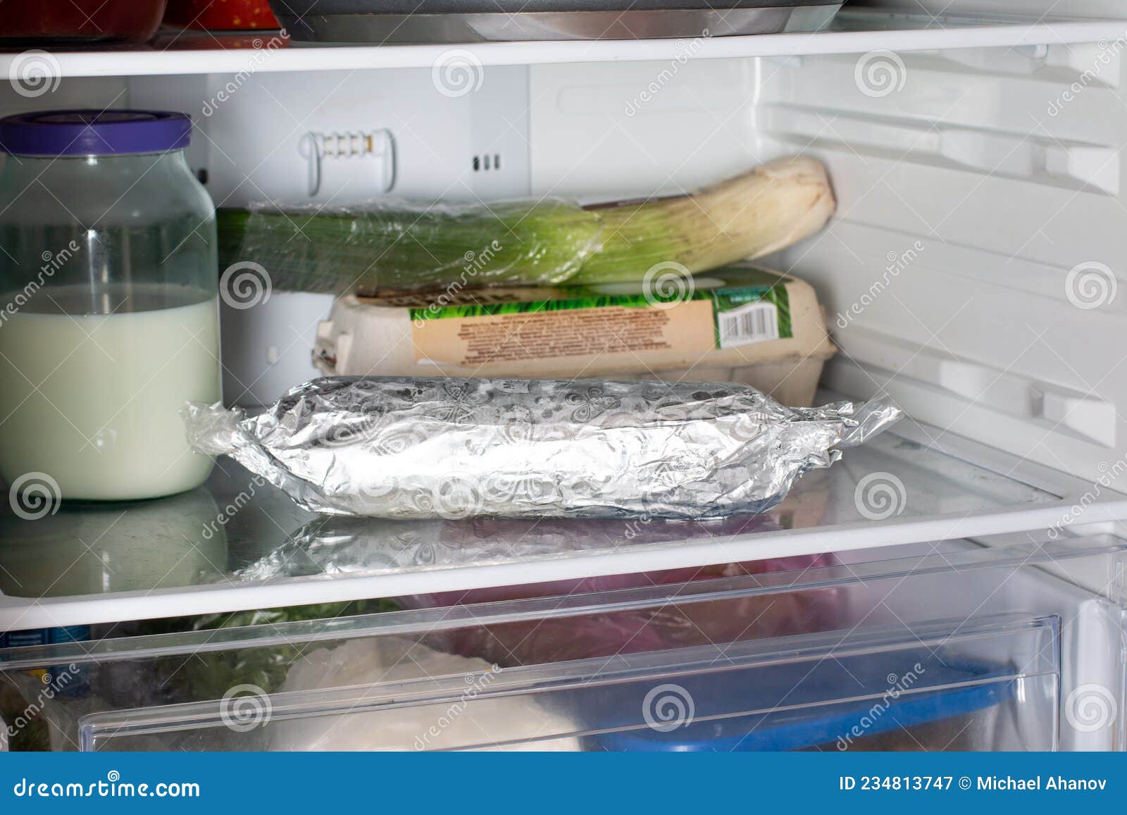 Frozen Roll. Frozen Food, Storage of Food Stock Image - Image of food ...