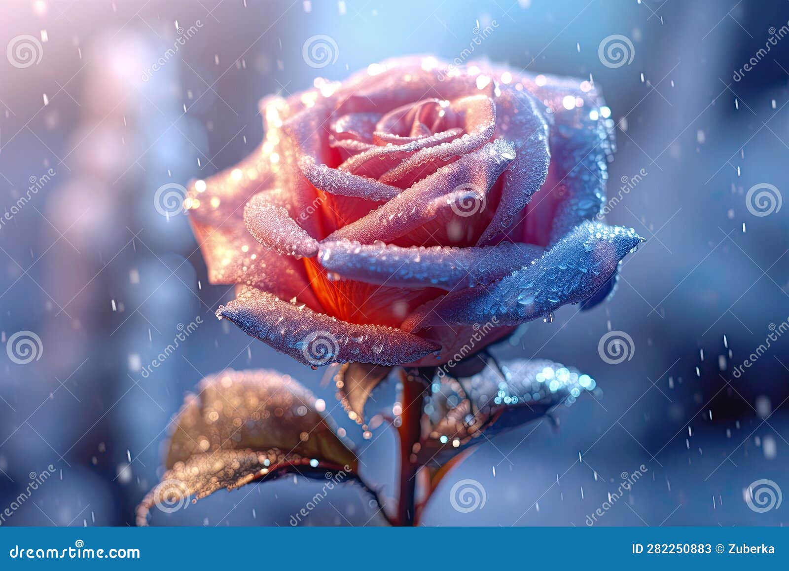 Raining Background Illustation For Designer, Generative AI Royalty-Free Stock Photography ...